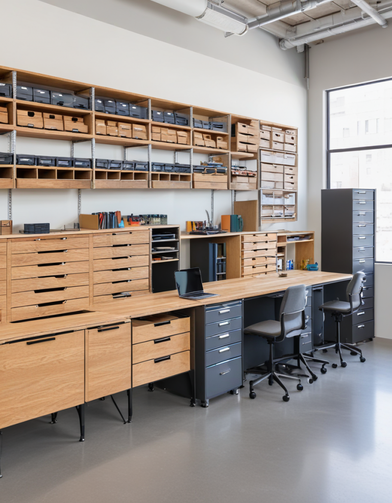 44 Workshop Design Ideas To Maximize Space, Efficiency, And Creativity