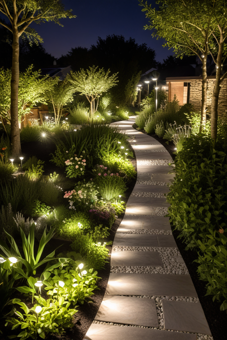 45 Garden Lighting Ideas To Transform Your Outdoor Space Into A Glowing ...
