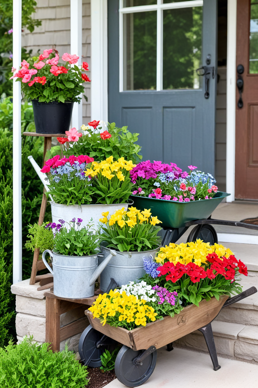 48 Stunning Spring Porch Decorating Ideas To Refresh Your Outdoor Space