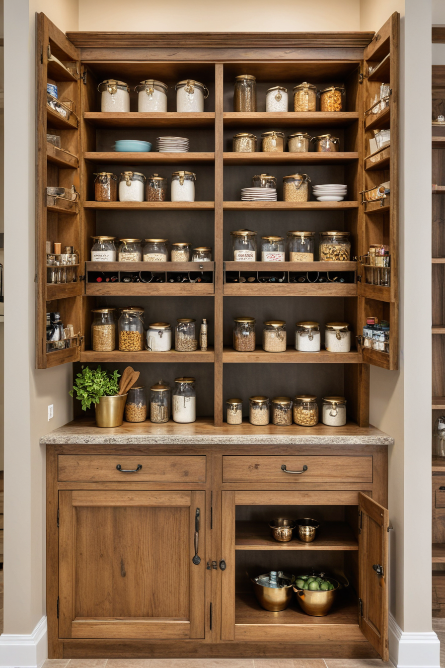 46 Farmhouse Pantry Ideas To Inspire Your Perfect Rustic Storage Space