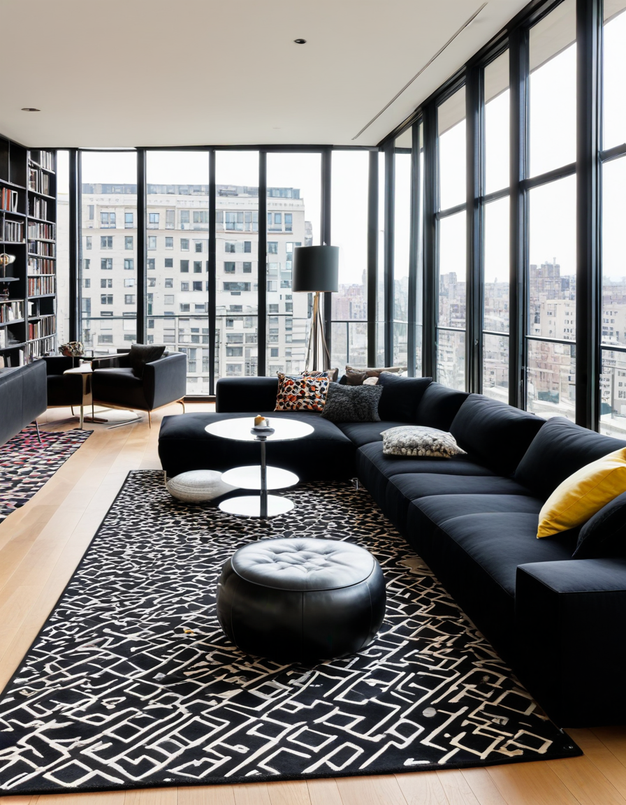 47 Stylish Black Sofa Ideas To Elevate Your Living Room Decor
