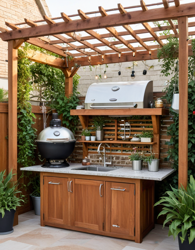 53 Backyard Kitchen Ideas To Transform Your Outdoor Space Into A ...