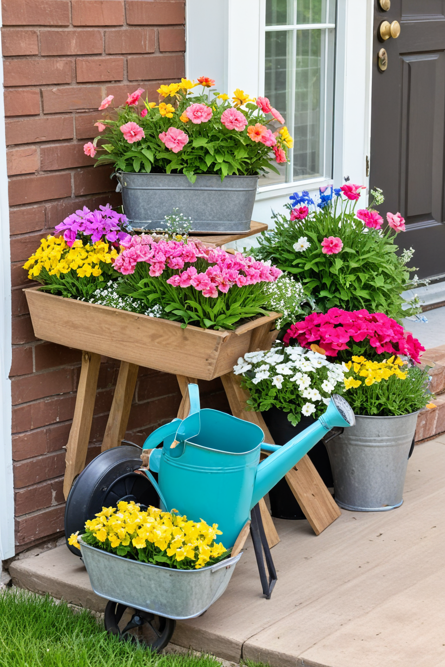 48 Stunning Spring Porch Decorating Ideas To Refresh Your Outdoor Space