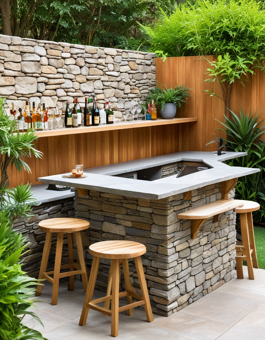 48 Outdoor Bar Ideas To Elevate Your Backyard Entertaining Space