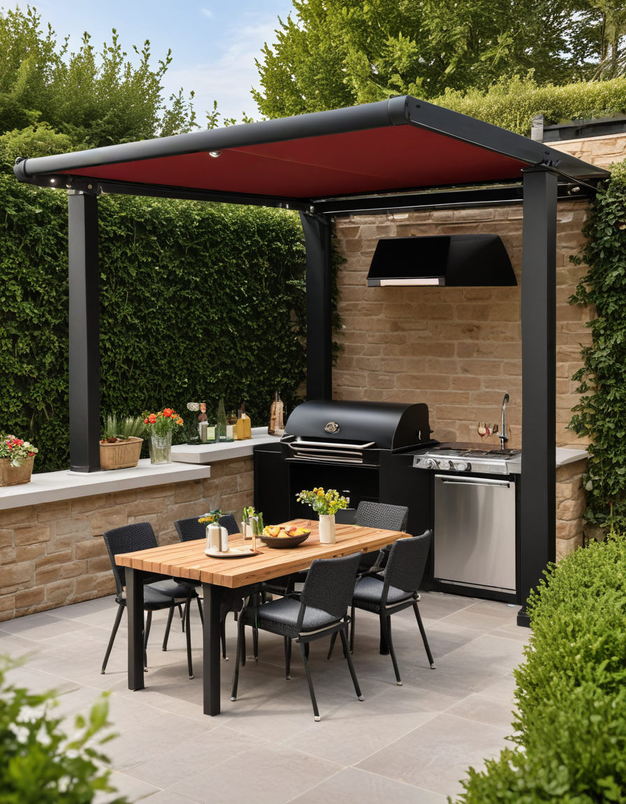 52 Outdoor BBQ Area In Garden Ideas To Elevate Your Backyard Experience