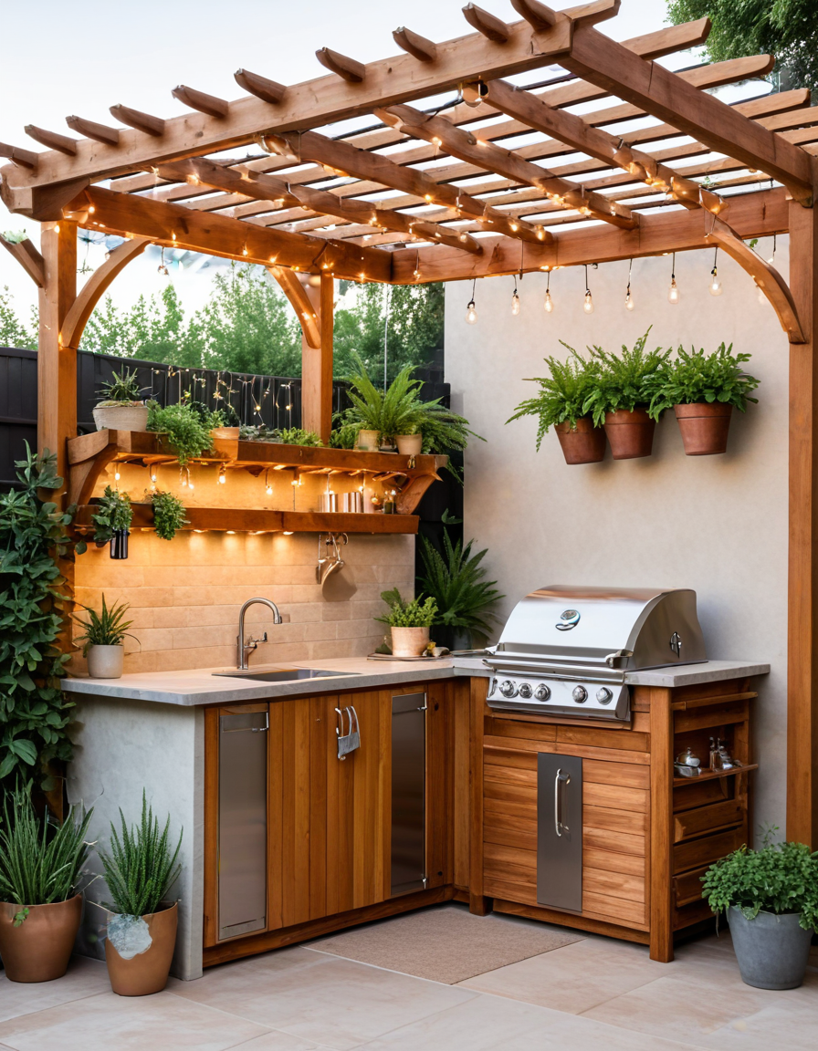 53 Backyard Kitchen Ideas To Transform Your Outdoor Space Into A ...