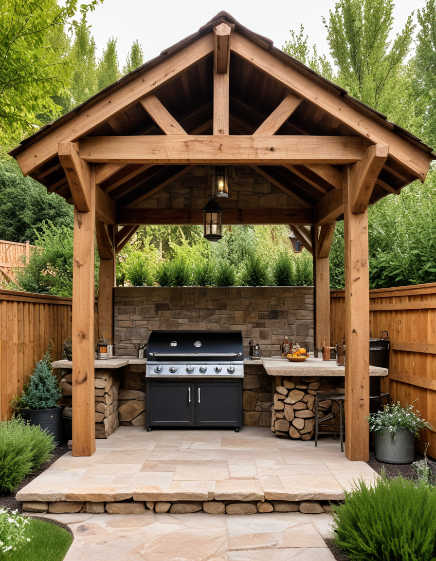 46 BBQ Shelter Ideas To Elevate Your Outdoor Cooking Experience