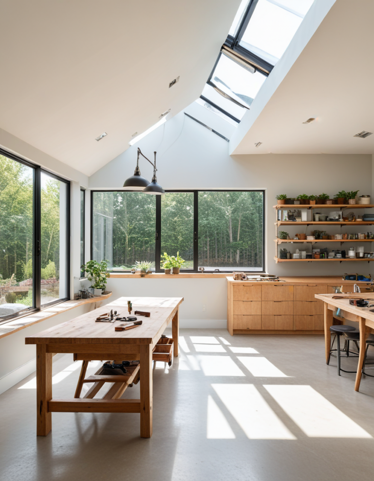 44 Workshop Design Ideas To Maximize Space, Efficiency, And Creativity