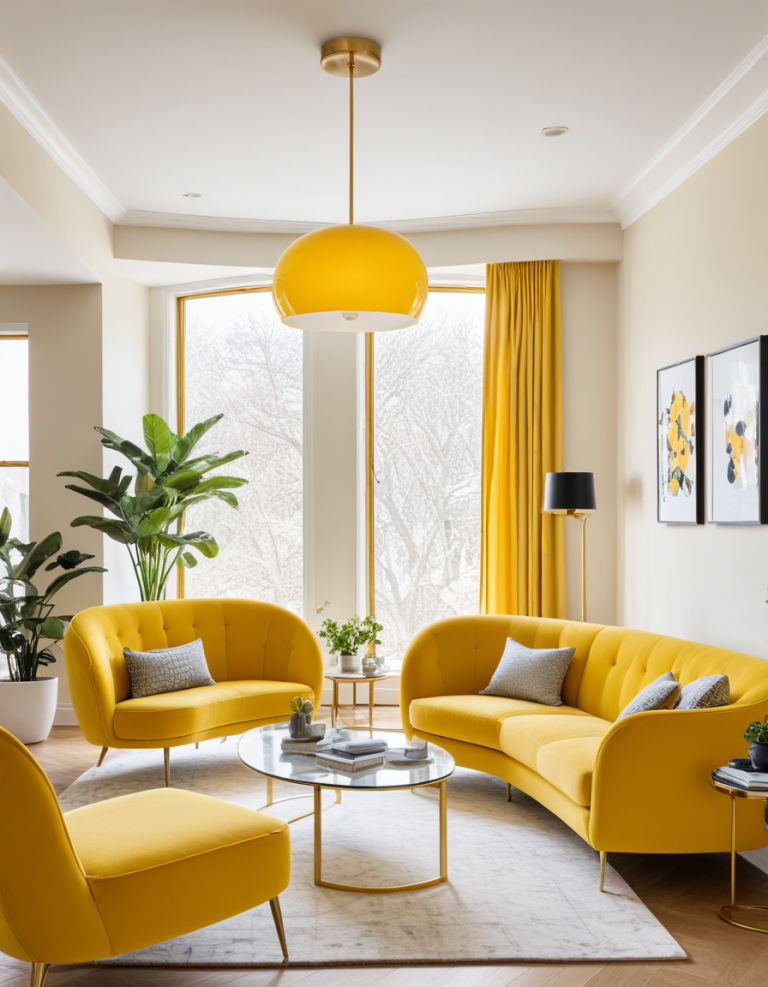 49 Yellow Living Room Ideas To Brighten And Transform Your Space