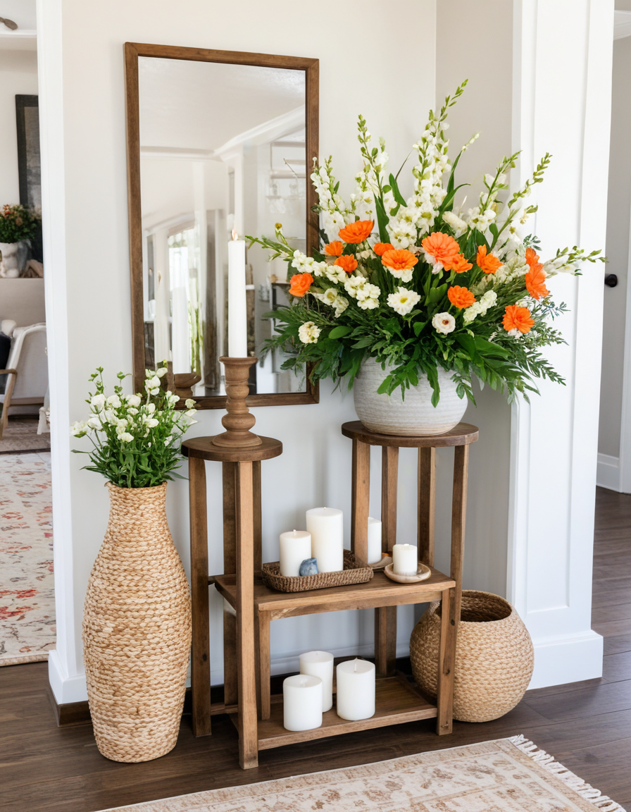 47 Foyer Ideas To Elevate Your Home’s Entrance With Style And Functionality