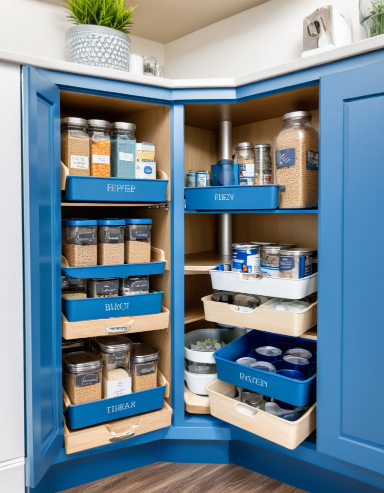 48 Brilliant Corner Kitchen Pantry Ideas To Maximize Space And Style