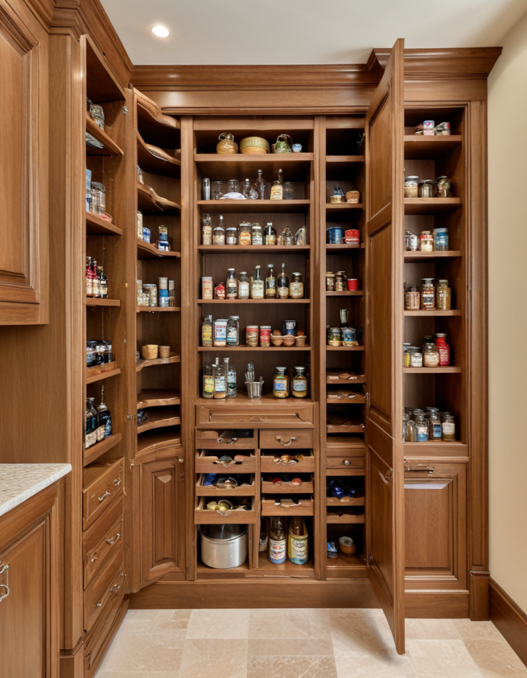 48 Hidden Pantry Walk-In Ideas To Maximize Space And Elevate Your ...