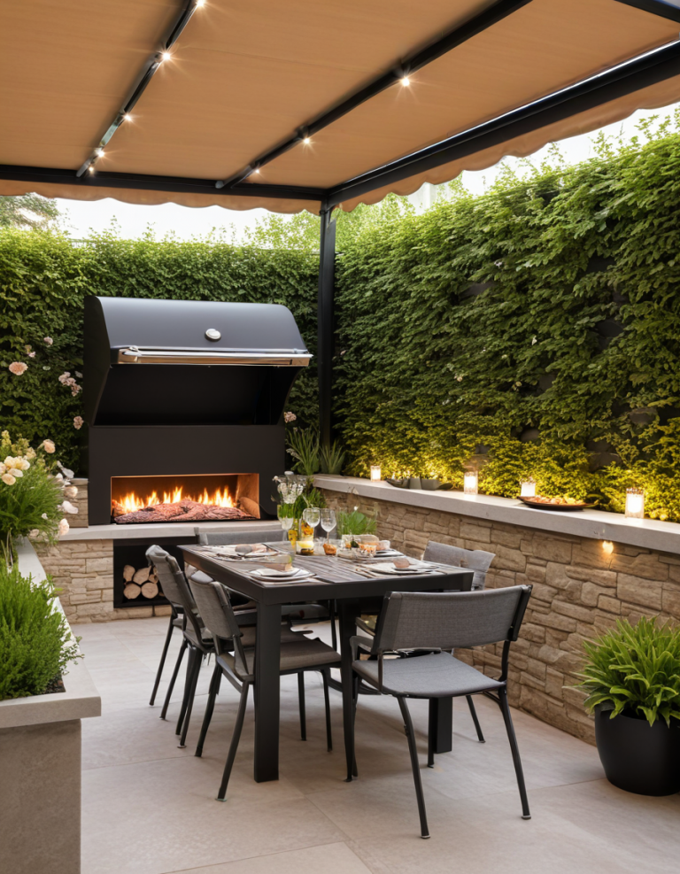 52 Outdoor BBQ Area In Garden Ideas To Elevate Your Backyard Experience