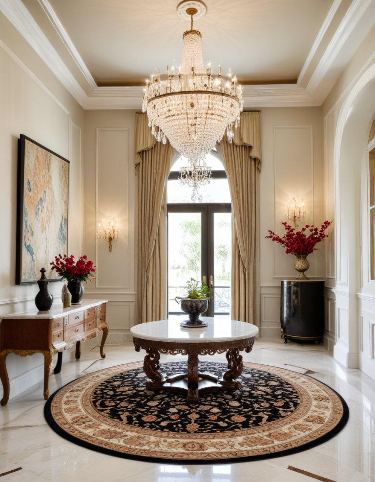 47 Foyer Ideas To Elevate Your Home’s Entrance With Style And Functionality