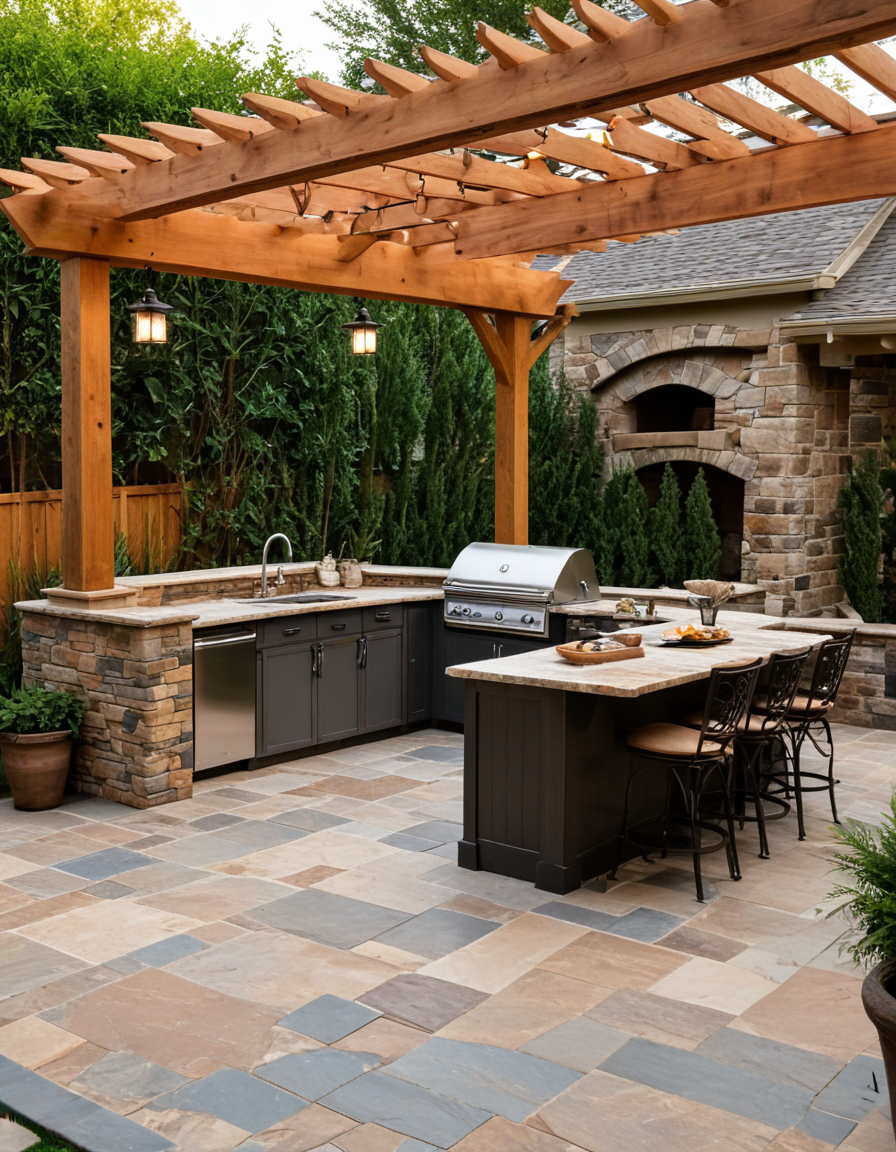 53 Backyard Kitchen Ideas To Transform Your Outdoor Space Into A ...