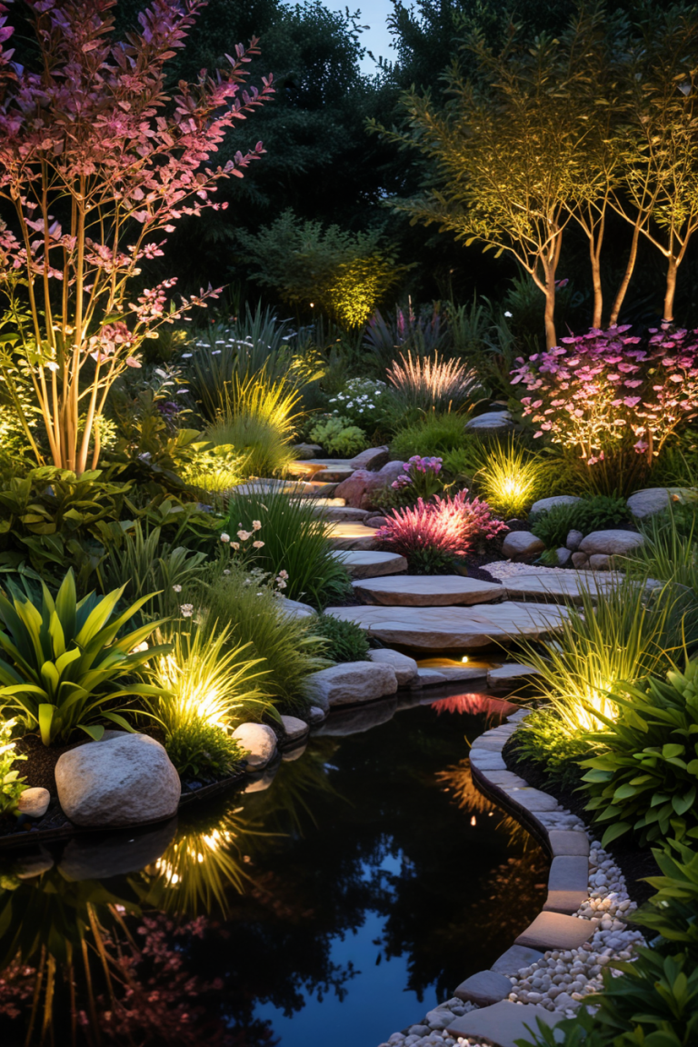 45 Garden Lighting Ideas To Transform Your Outdoor Space Into A Glowing ...