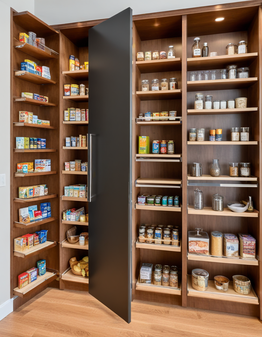 48 Hidden Pantry Walk-In Ideas To Maximize Space And Elevate Your ...