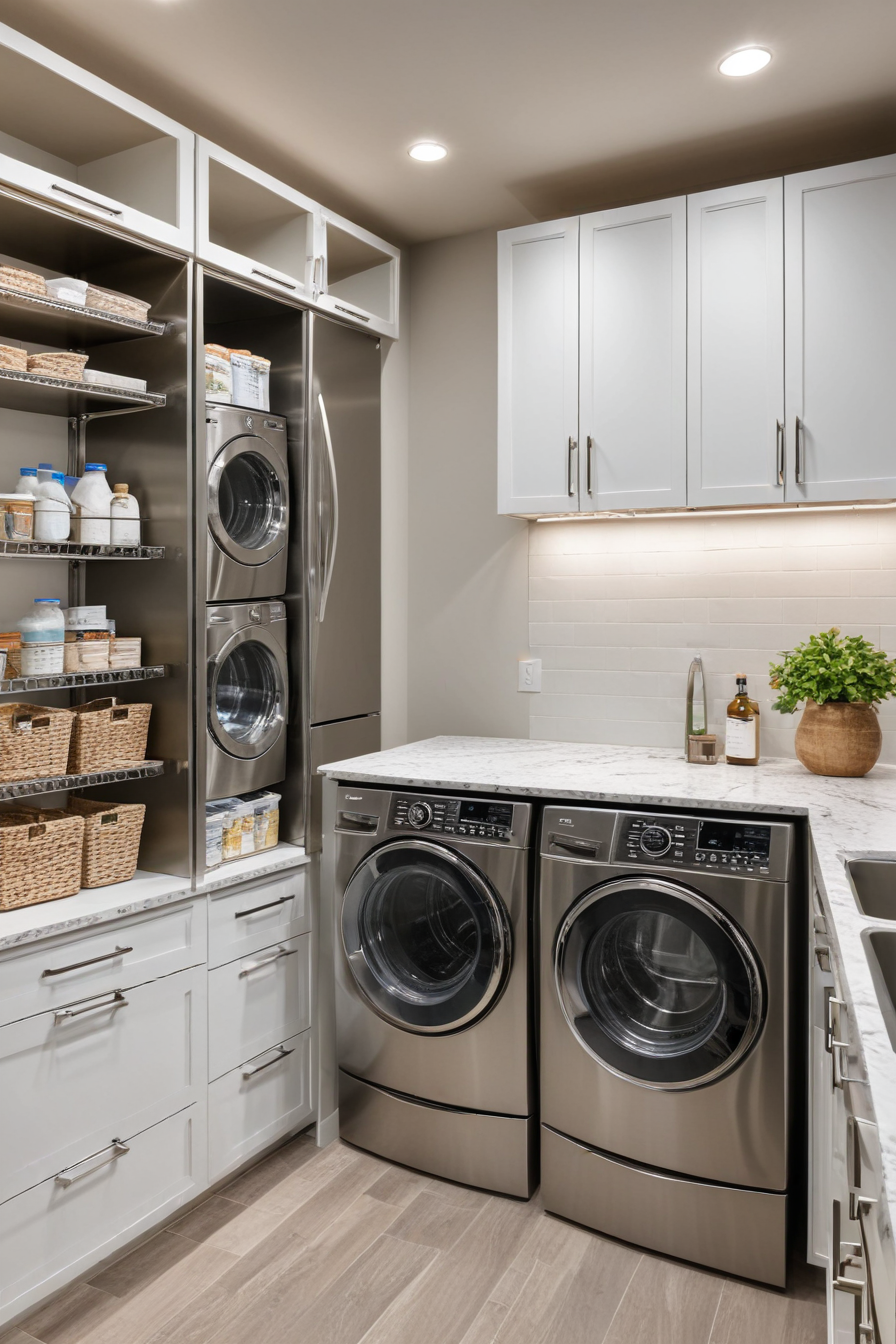 40 Genius Pantry In Laundry Room Ideas To Maximize Space And Style