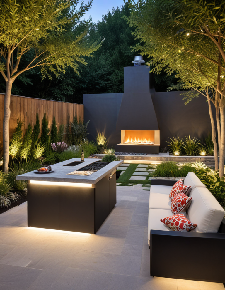 52 Outdoor BBQ Area In Garden Ideas To Elevate Your Backyard Experience