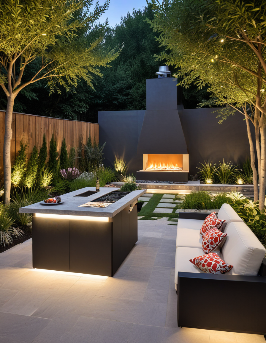 52 Outdoor BBQ Area In Garden Ideas To Elevate Your Backyard Experience