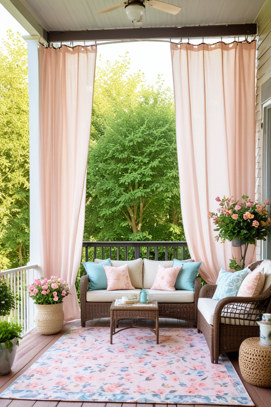 48 Stunning Spring Porch Decorating Ideas To Refresh Your Outdoor Space