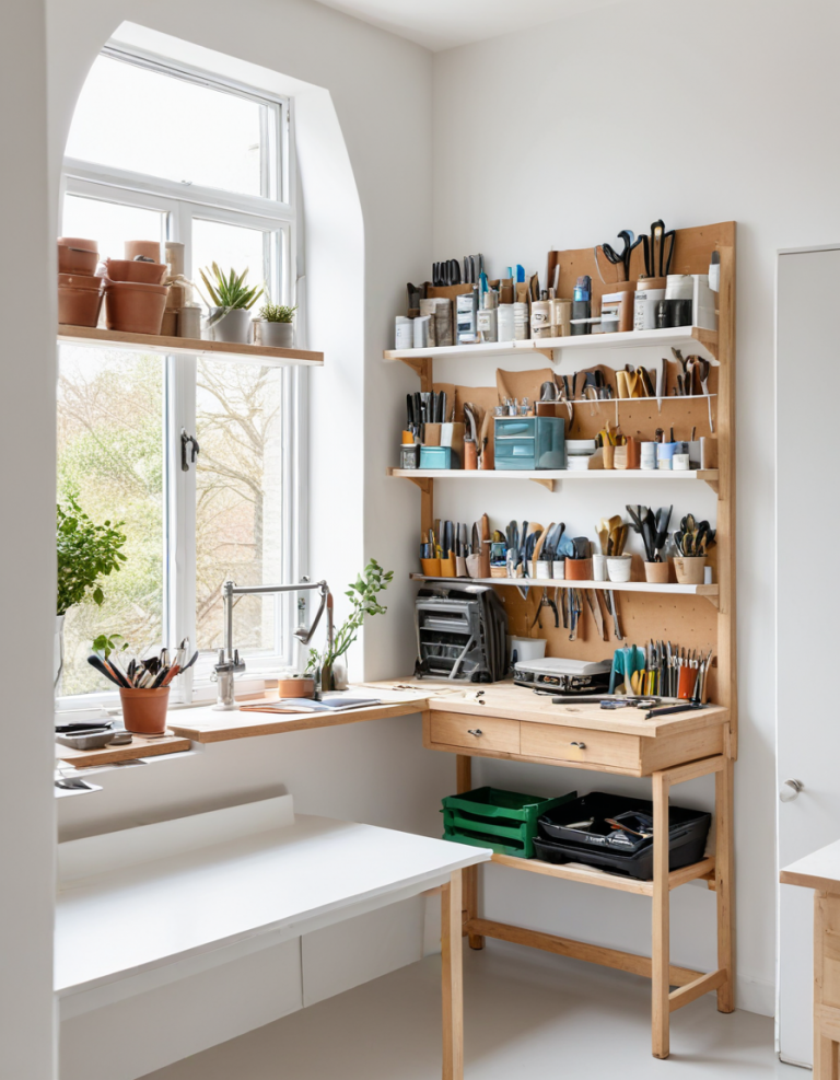 44 Workshop Design Ideas To Maximize Space, Efficiency, And Creativity