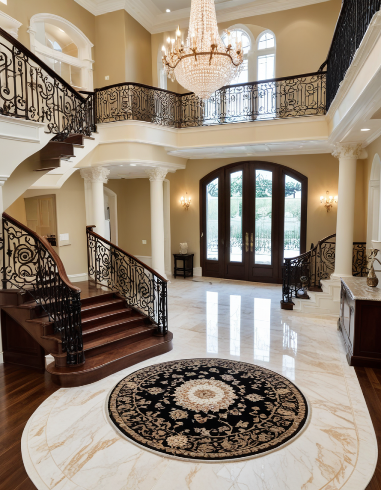 47 Foyer Ideas To Elevate Your Home’s Entrance With Style And Functionality