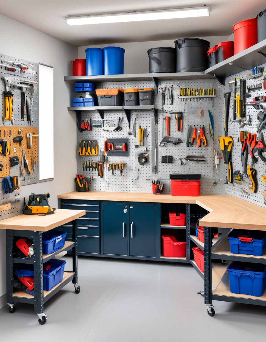 45 Garage Workshop Ideas To Transform Your Space Into A DIY Haven