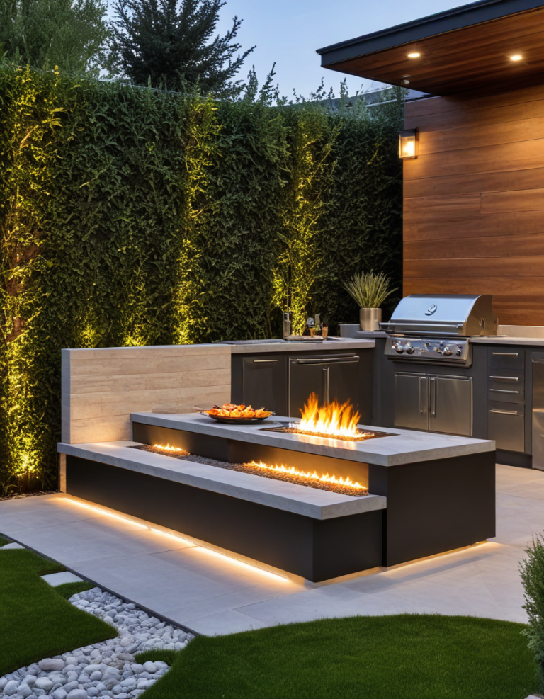 52 Outdoor BBQ Area In Garden Ideas To Elevate Your Backyard Experience