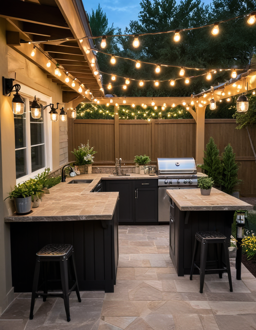 53 Backyard Kitchen Ideas To Transform Your Outdoor Space Into A ...