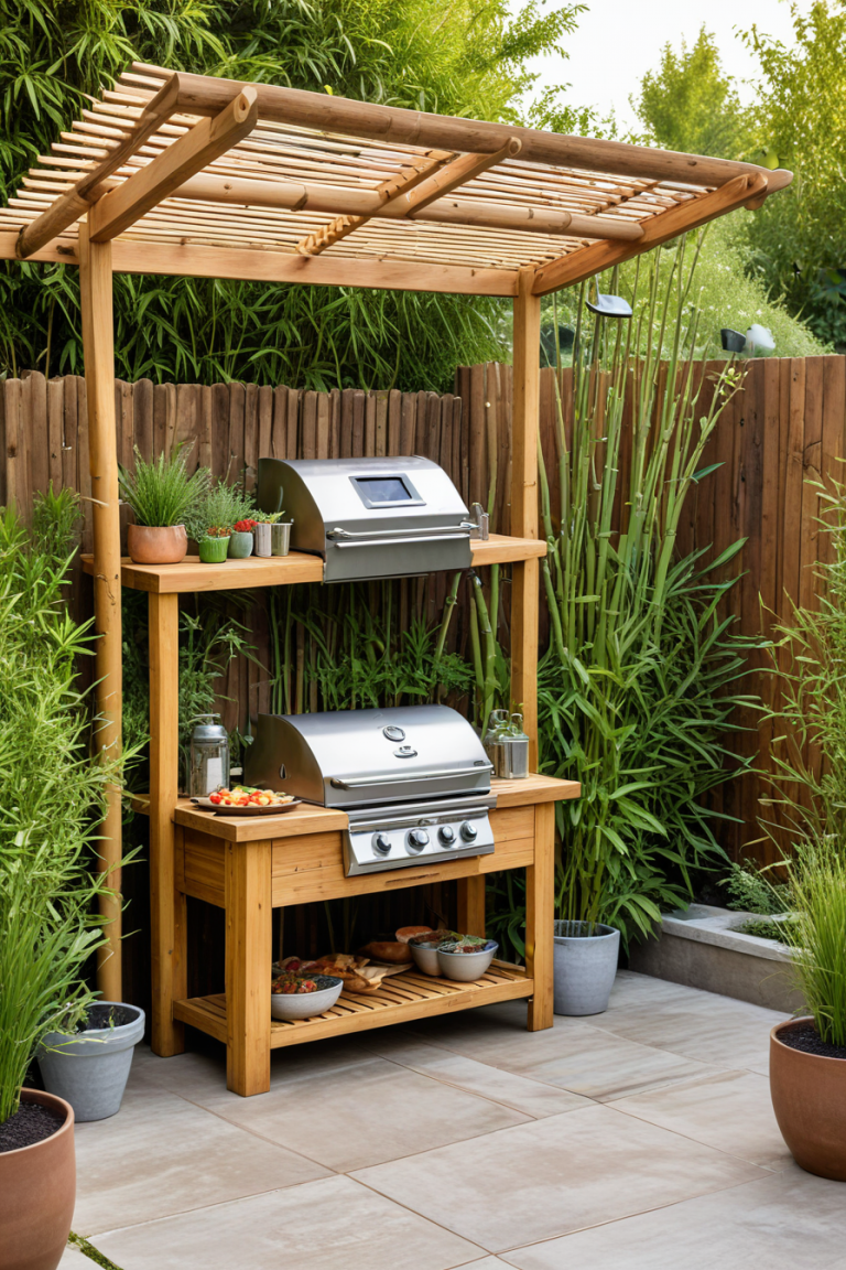 49 Outdoor BBQ Area With Roof Ideas To Elevate Your Backyard Space