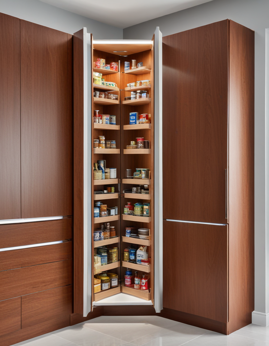 48 Brilliant Corner Kitchen Pantry Ideas To Maximize Space And Style