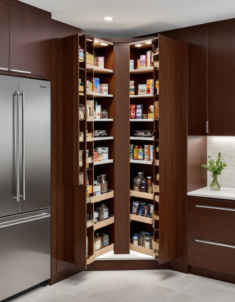 48 Brilliant Corner Kitchen Pantry Ideas To Maximize Space And Style