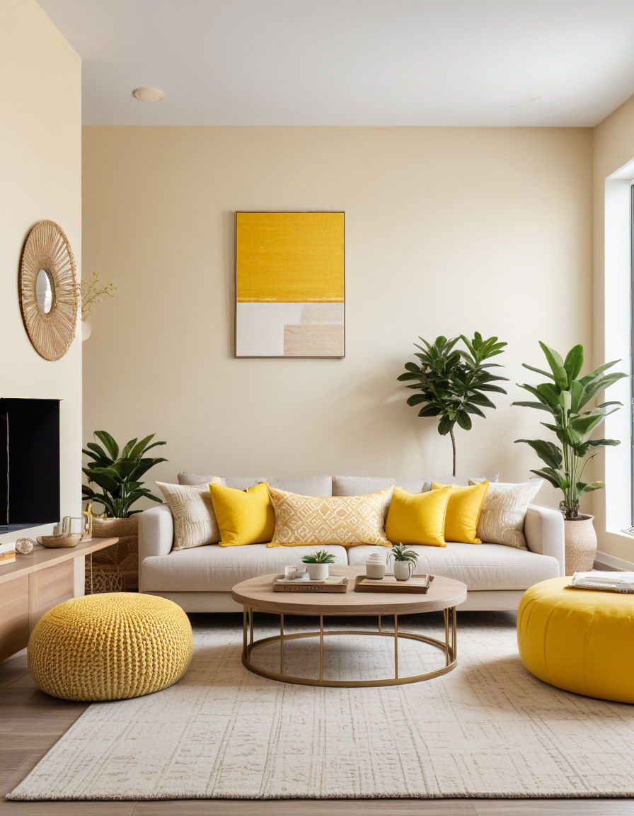 49 Yellow Living Room Ideas To Brighten And Transform Your Space