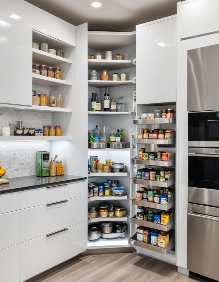 48 Brilliant Corner Kitchen Pantry Ideas To Maximize Space And Style