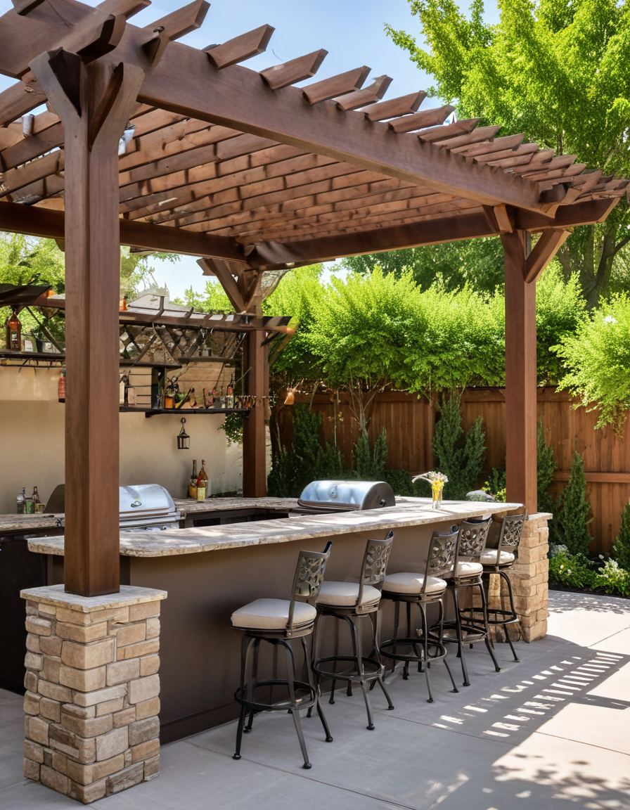 48 Outdoor Bar Ideas To Elevate Your Backyard Entertaining Space