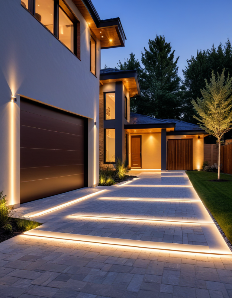 57 Modern Driveway Ideas To Elevate Your Home’s Curb Appeal