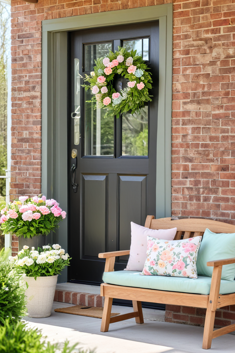 48 Stunning Spring Porch Decorating Ideas To Refresh Your Outdoor Space