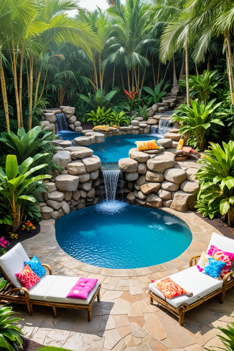 44 Inspiring Backyard Ideas With Pools To Create Your Ultimate Outdoor ...