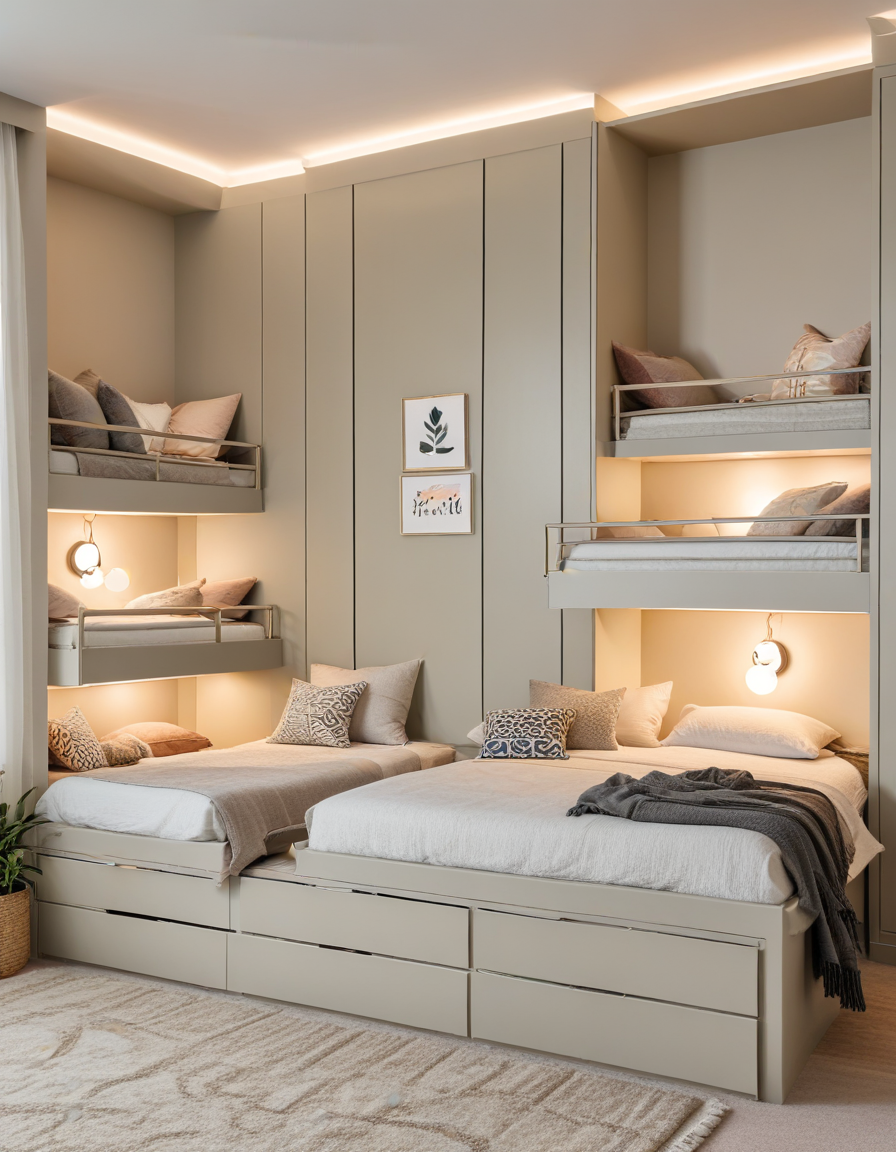 48 Shared Bedroom Ideas To Maximize Space And Style