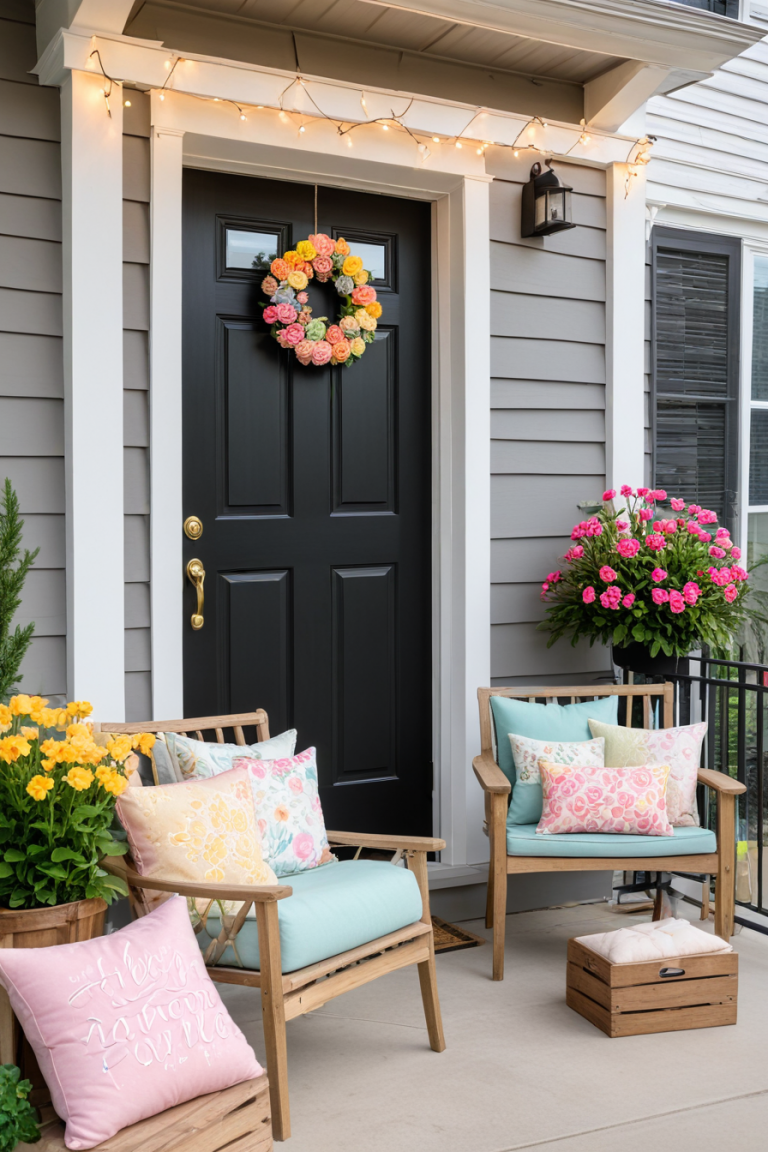 49 Stunning Spring Outdoor Decoration Ideas To Transform Your Space
