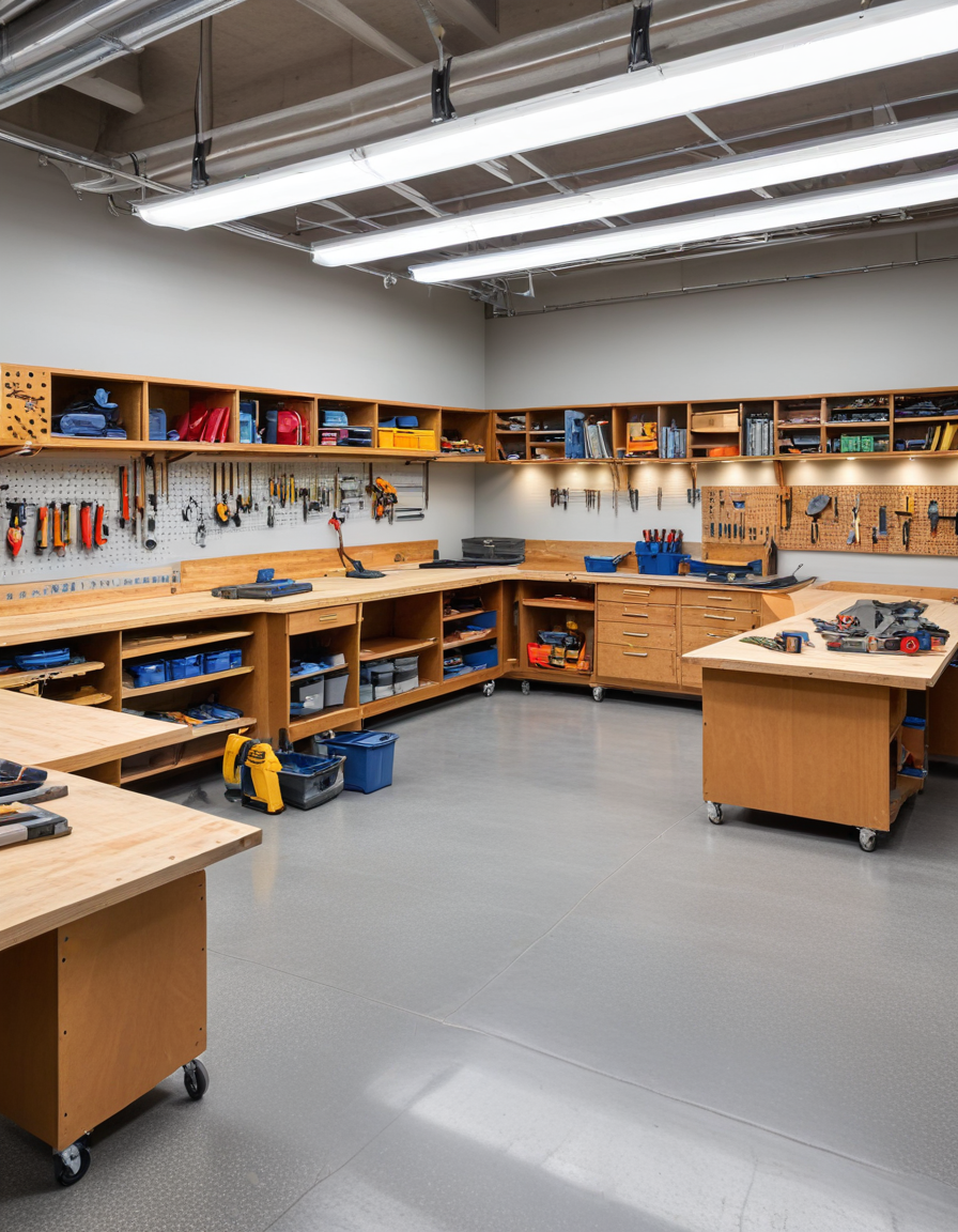 44 Workshop Design Ideas To Maximize Space, Efficiency, And Creativity