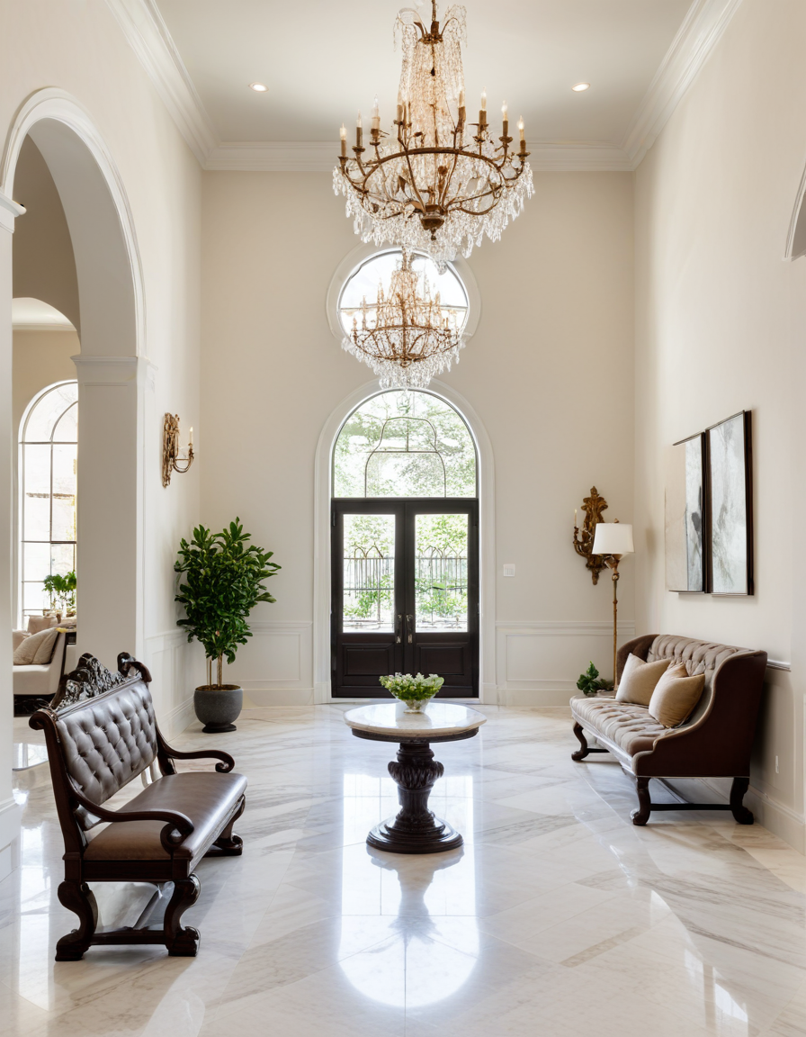47 Foyer Ideas To Elevate Your Home’s Entrance With Style And Functionality