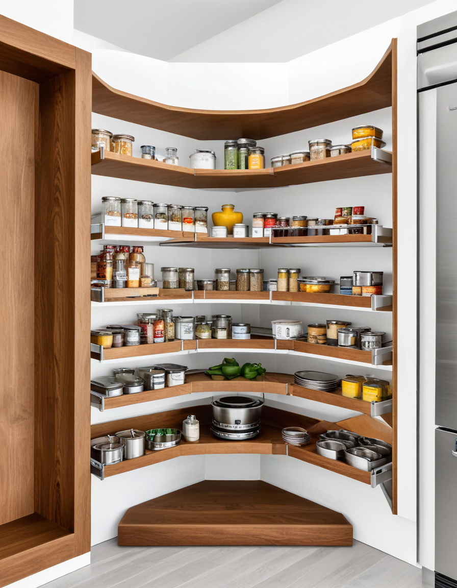 48 Brilliant Corner Kitchen Pantry Ideas To Maximize Space And Style