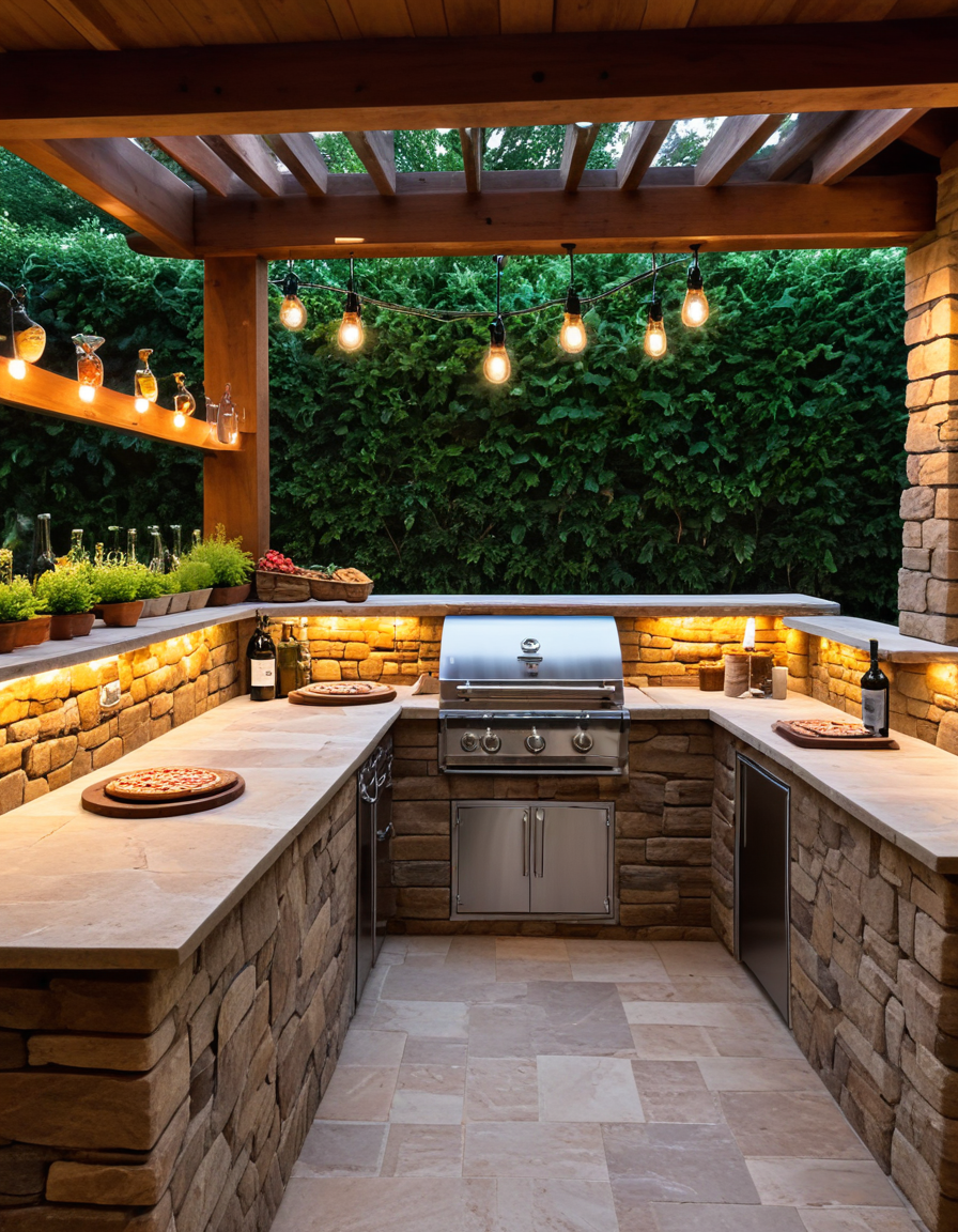 53 Backyard Kitchen Ideas To Transform Your Outdoor Space Into A ...