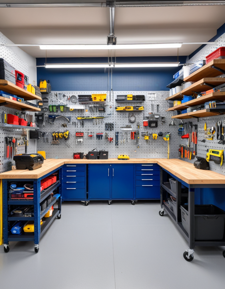 45 Garage Workshop Ideas To Transform Your Space Into A DIY Haven