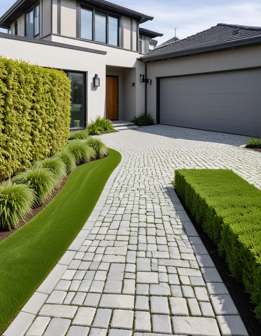 57 Modern Driveway Ideas To Elevate Your Home’s Curb Appeal