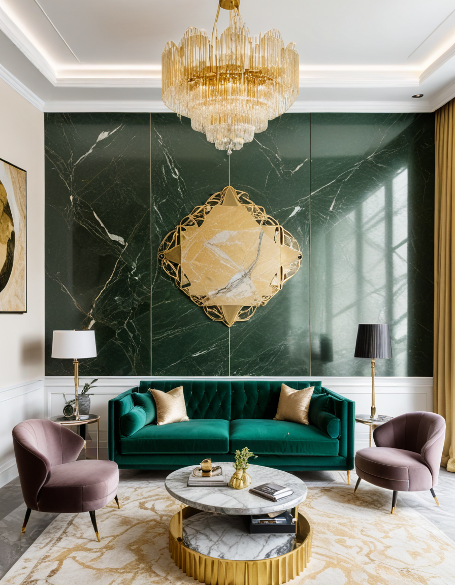 47 Unique Accent Wall Ideas To Elevate Your Living Room Design