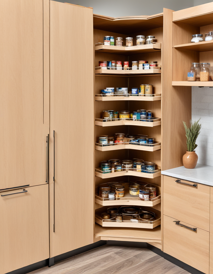 48 Brilliant Corner Kitchen Pantry Ideas To Maximize Space And Style