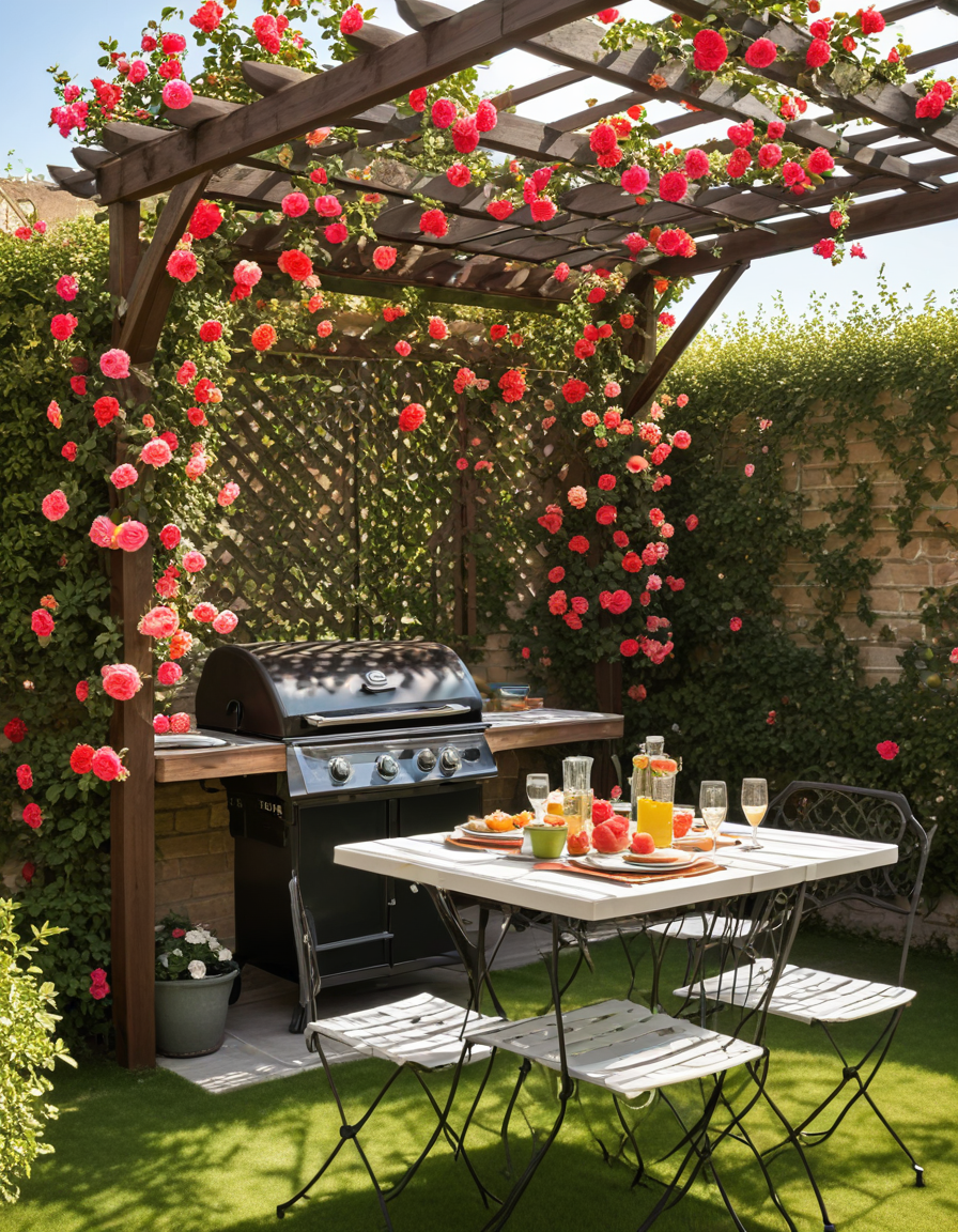 52 Outdoor BBQ Area In Garden Ideas To Elevate Your Backyard Experience